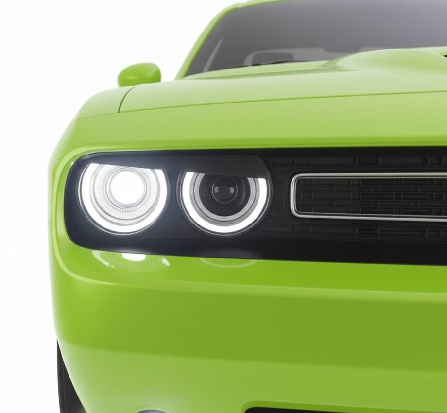 Dodge Challenger Headlight Eyelids "Angry Eyes" - VELAROX